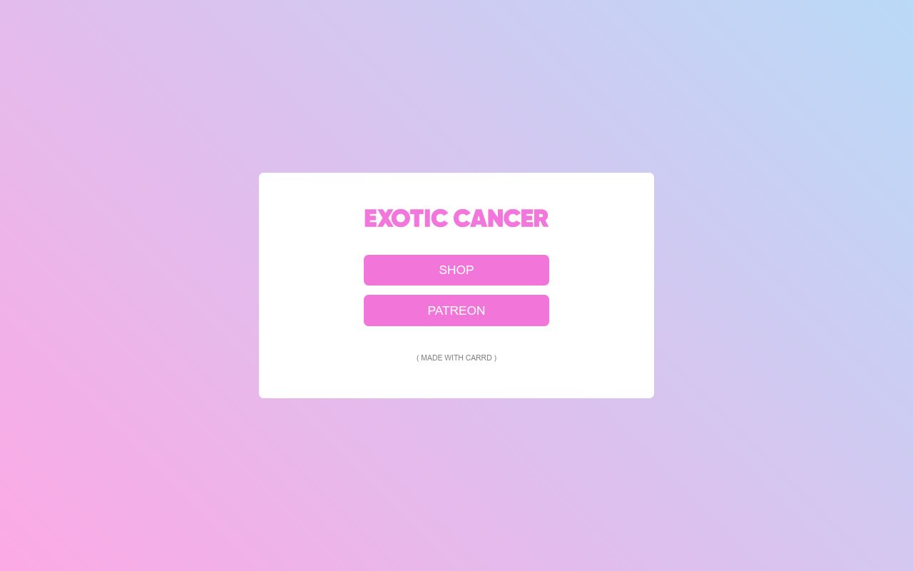 Exotic Cancer